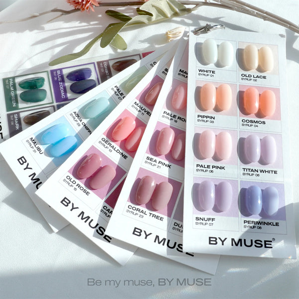 BY MUSE Syrup Color Gel Collection 40 PCS - Nail Mart USA