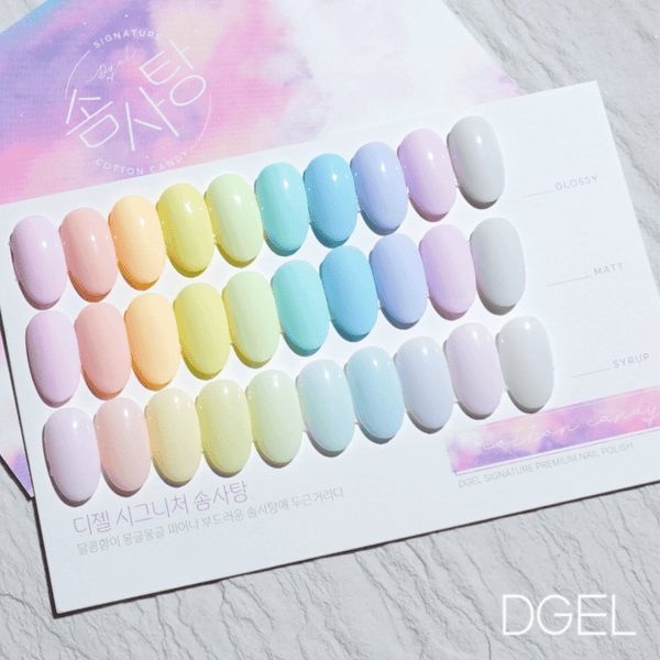 DGEL Signature Cotton Candy Gel Polish- #166 - Nail Mart USA