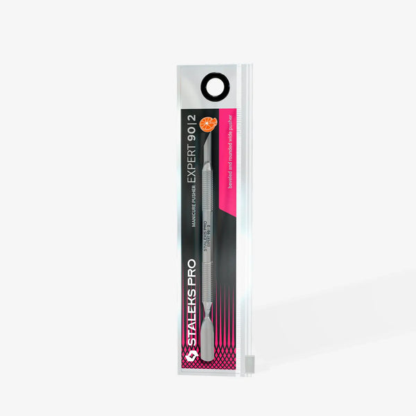 Staleks Manicure Pusher EXPERT 90 TYPE 2(Beveled and Rounded Wide Push ...