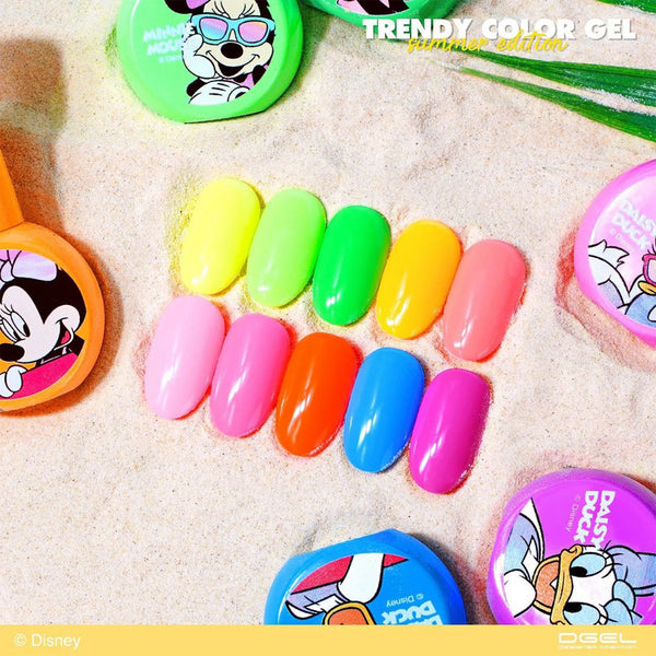 DGEL Disney Trendy Color Summer Gel Polish - 10 Color Set - Nail Mart USA