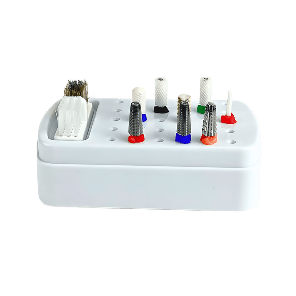 Medicool Pro Bits Case with Brush - Nail Mart USA